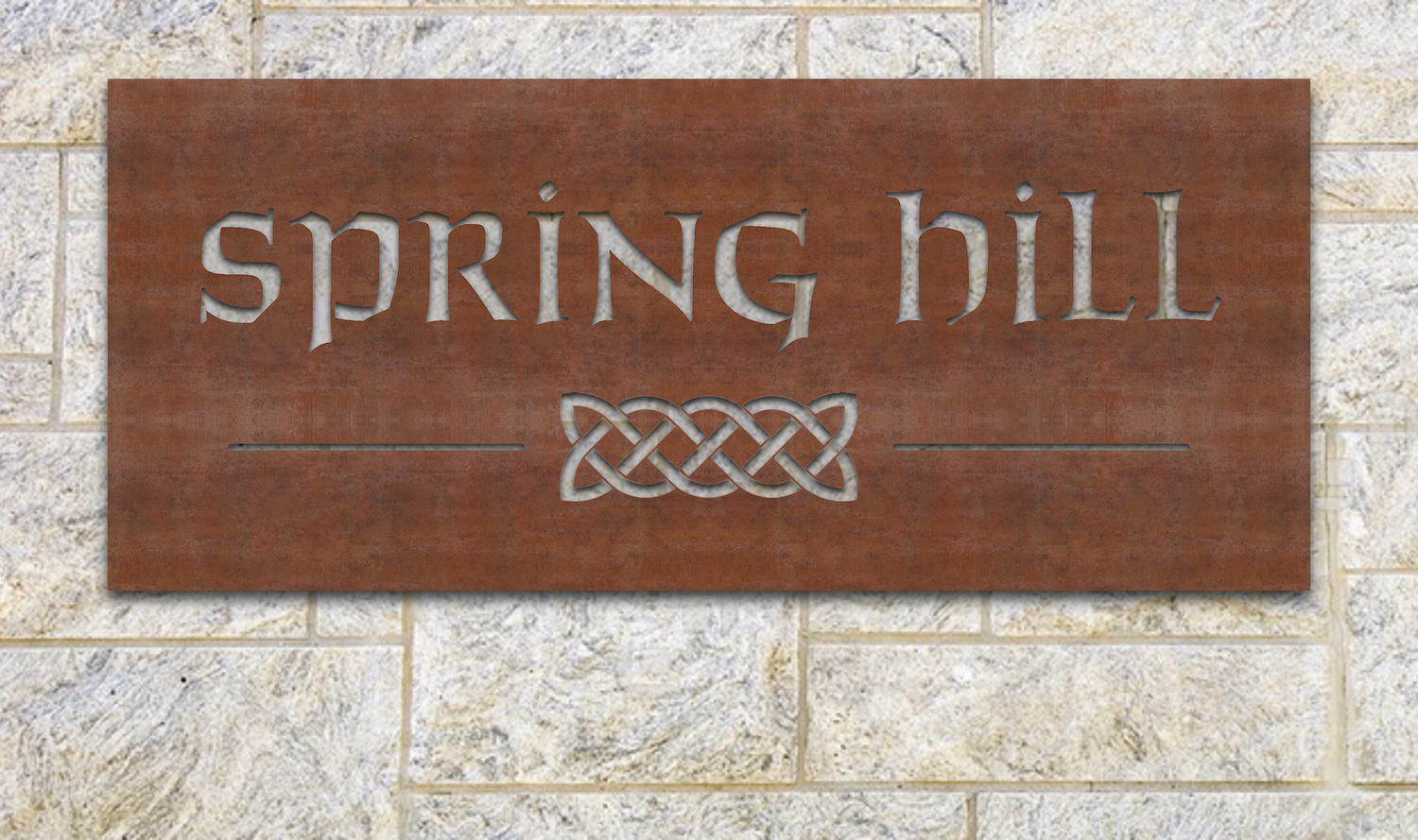 Entrance Sign Update - November 2018 | Spring Hill